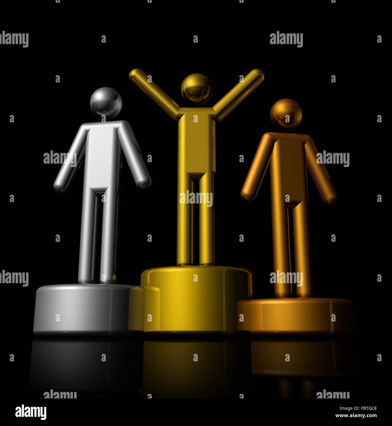 Winners Podium Illustration High Resolution Stock Photography and ...