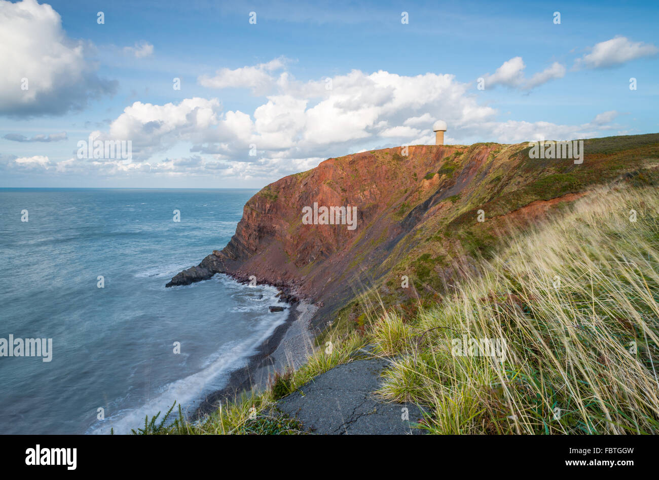 Uk hartland point lighthouse hi-res stock photography and images - Alamy