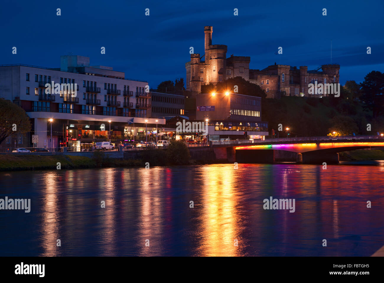 Inverness night hi-res stock photography and images - Alamy