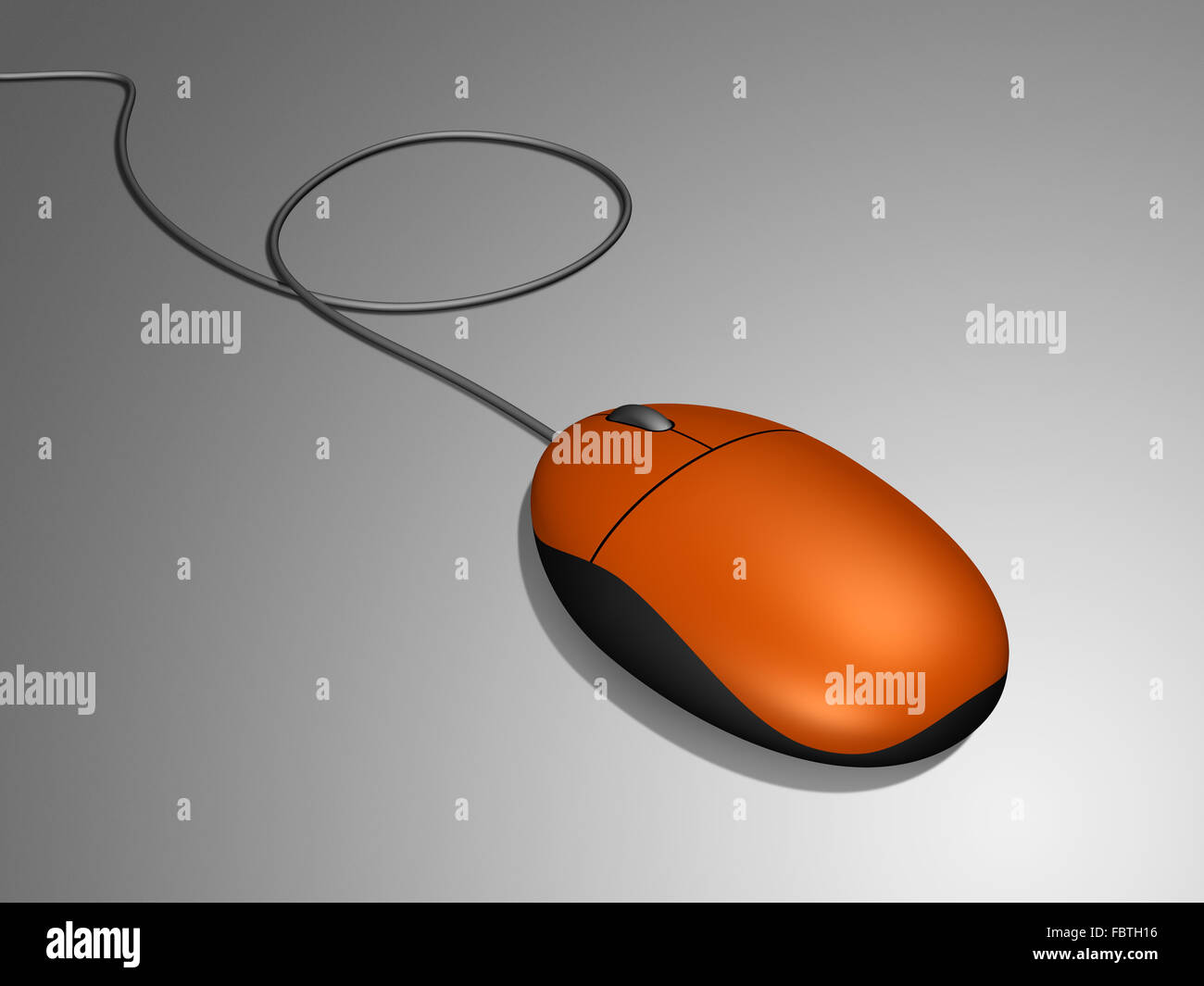 3d orange computer mouse isolated hi-res stock photography and images ...