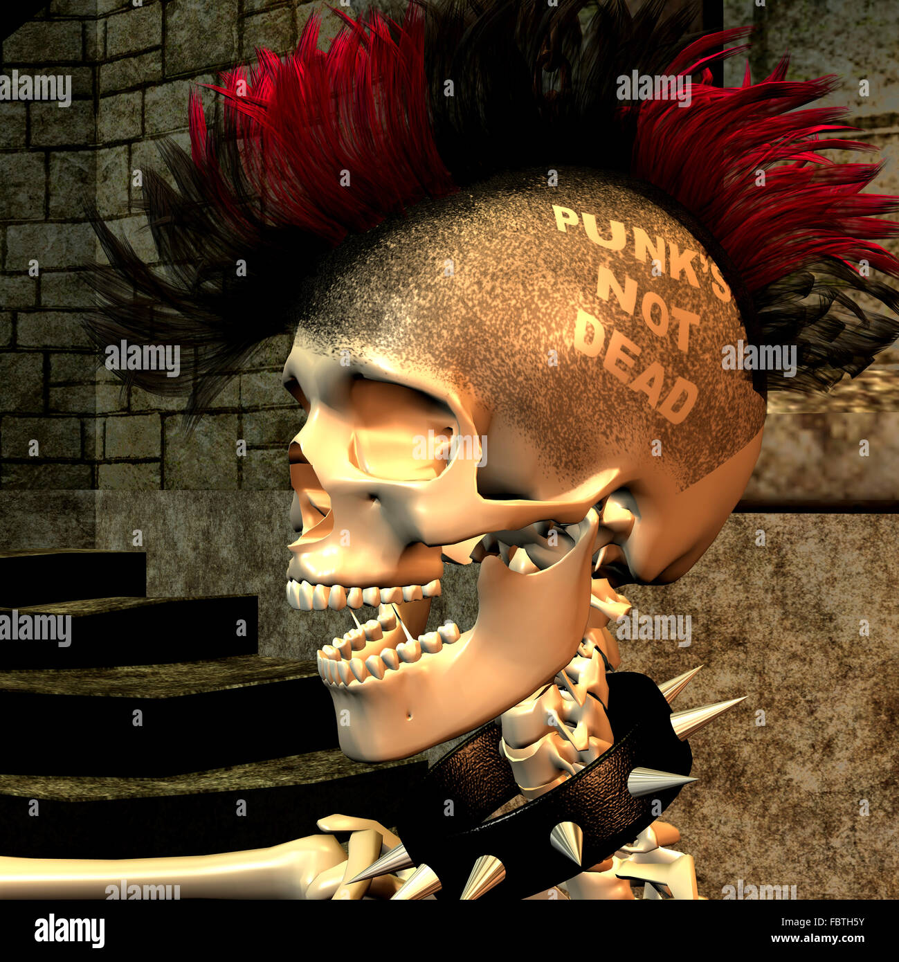 Punk`s dead hi-res stock photography and images - Alamy