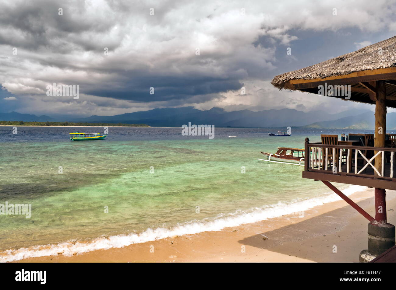 Wonderful tropical beach resort Stock Photo - Alamy