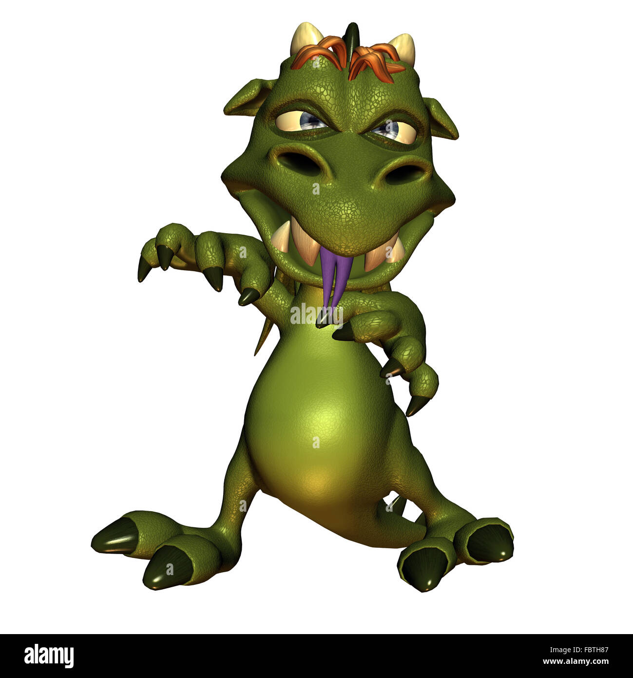 small evil dragon Stock Photo - Alamy