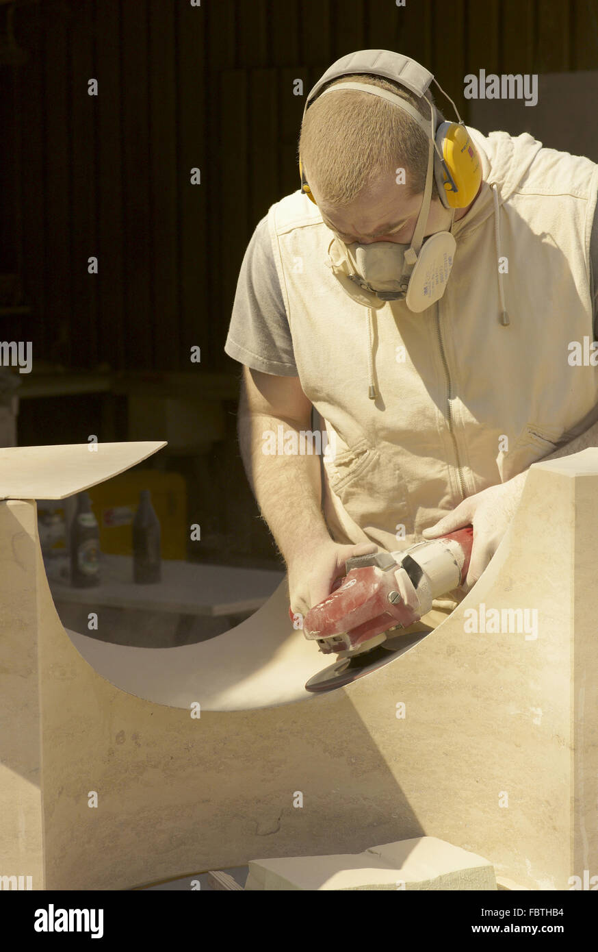 Stone masons workshop hi-res stock photography and images - Alamy
