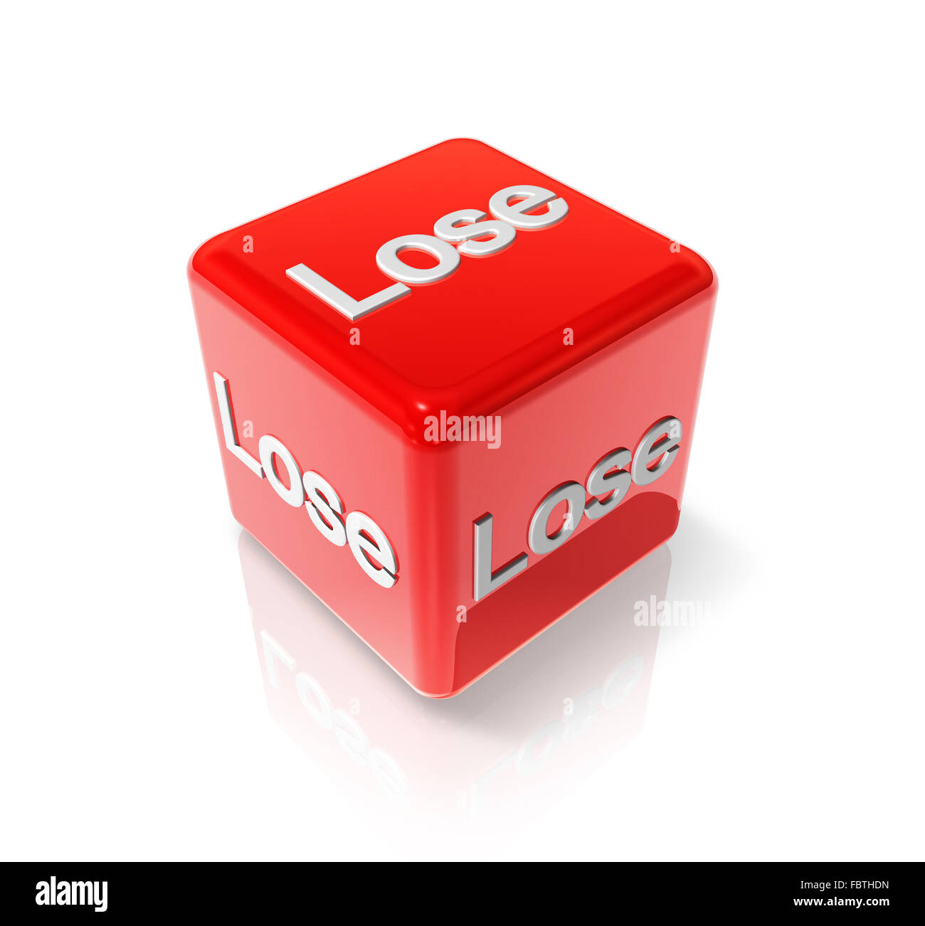 Win and lose Cut Out Stock Images & Pictures - Alamy