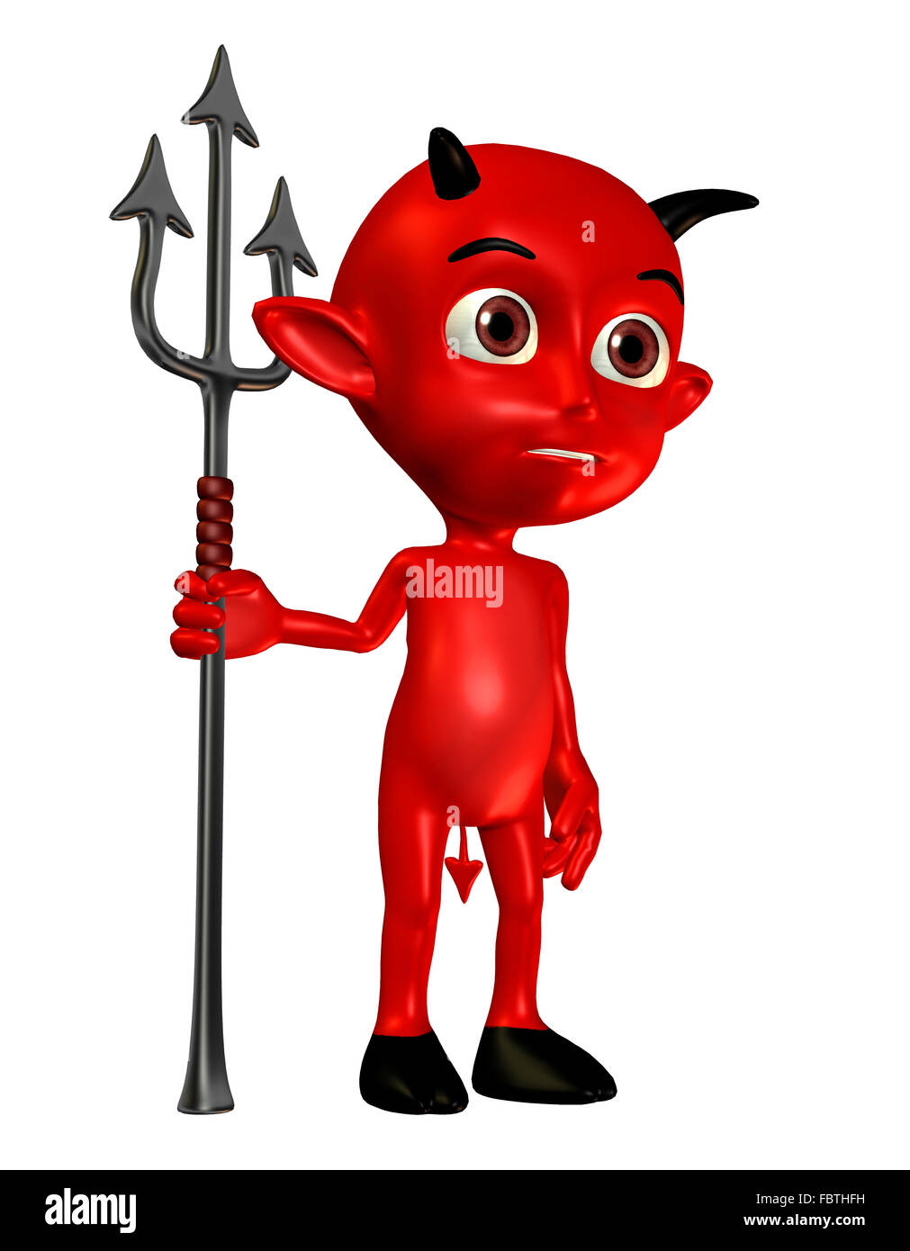 Cartoon little devil hi-res stock photography and images - Alamy