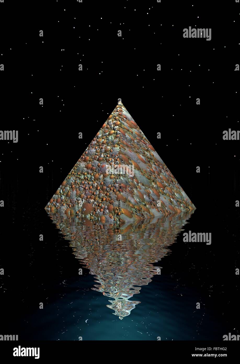 Illustrations pyramid hi-res stock photography and images - Alamy