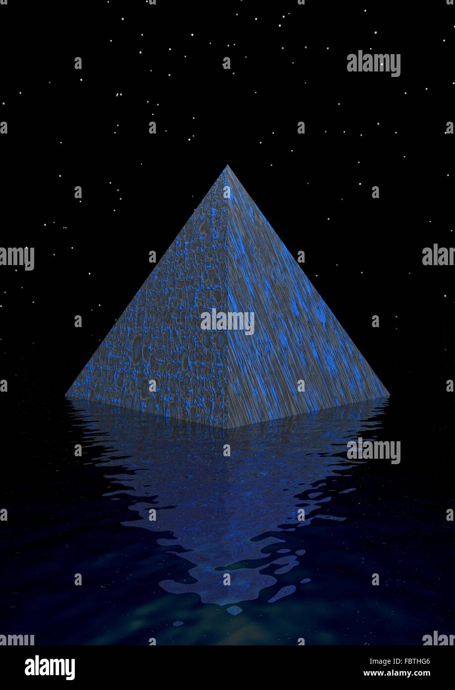 Pyramid shape artwork hi-res stock photography and images - Alamy