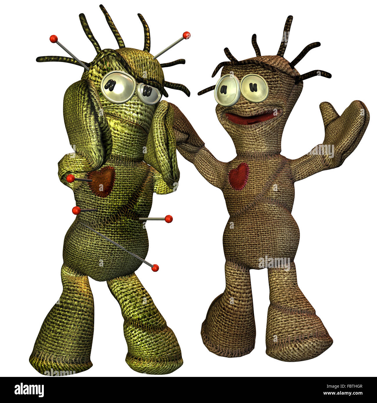 Voodoo dolls doll hi-res stock photography and images - Alamy