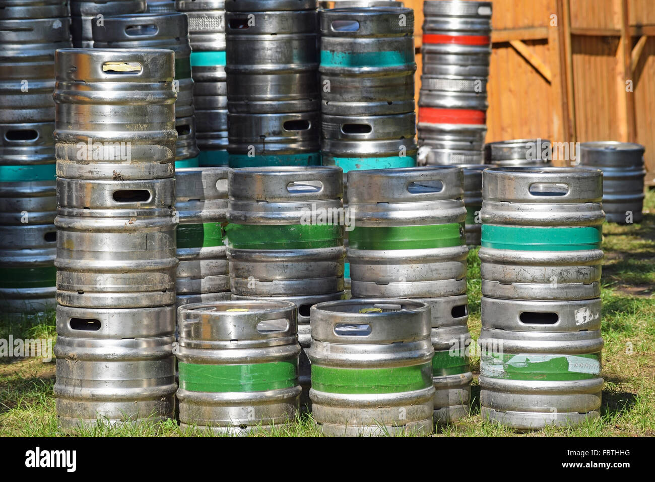 Beer barrel metal hi-res stock photography and images - Alamy