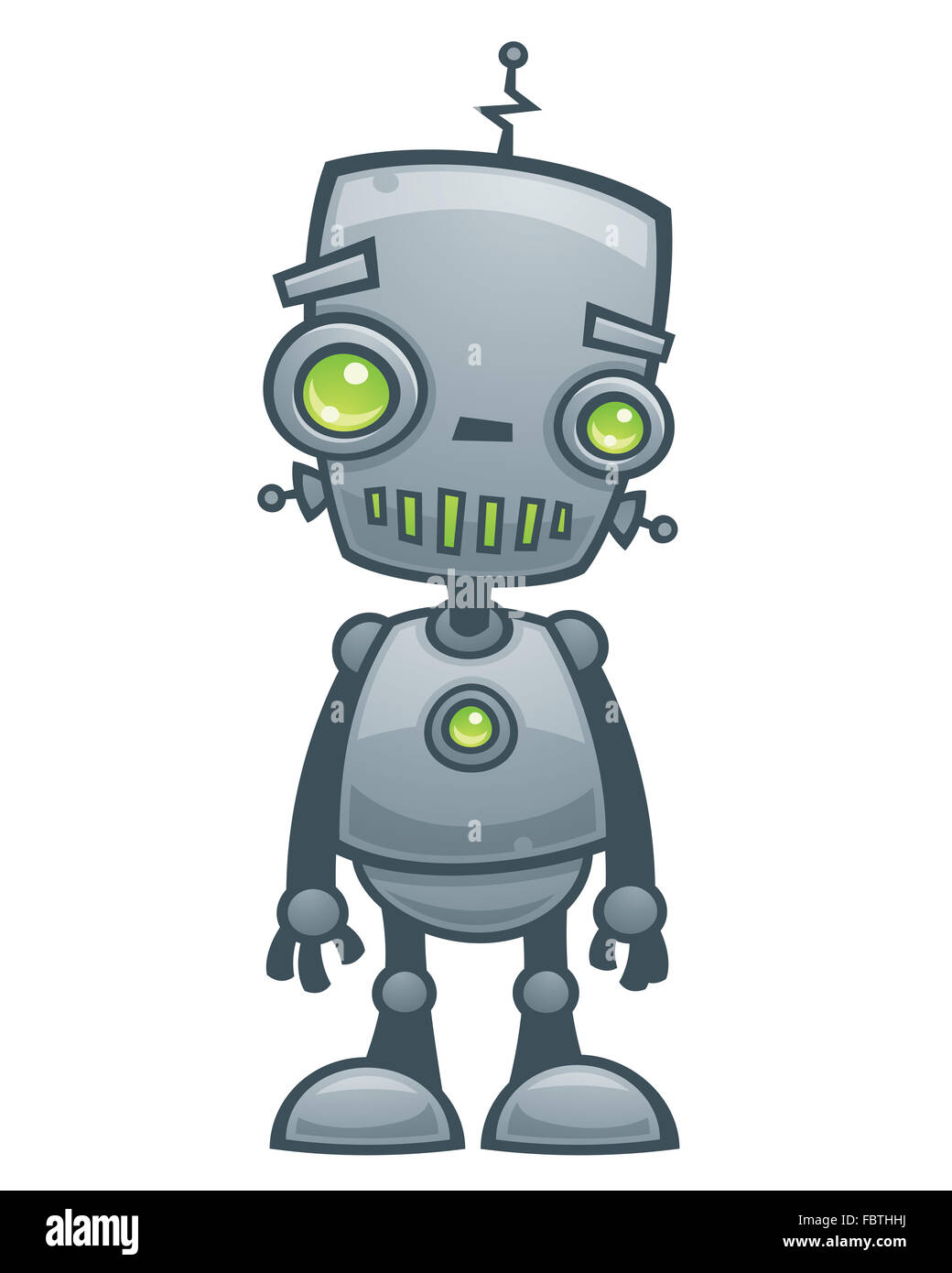 Cartoon robot hi-res stock photography and images - Alamy