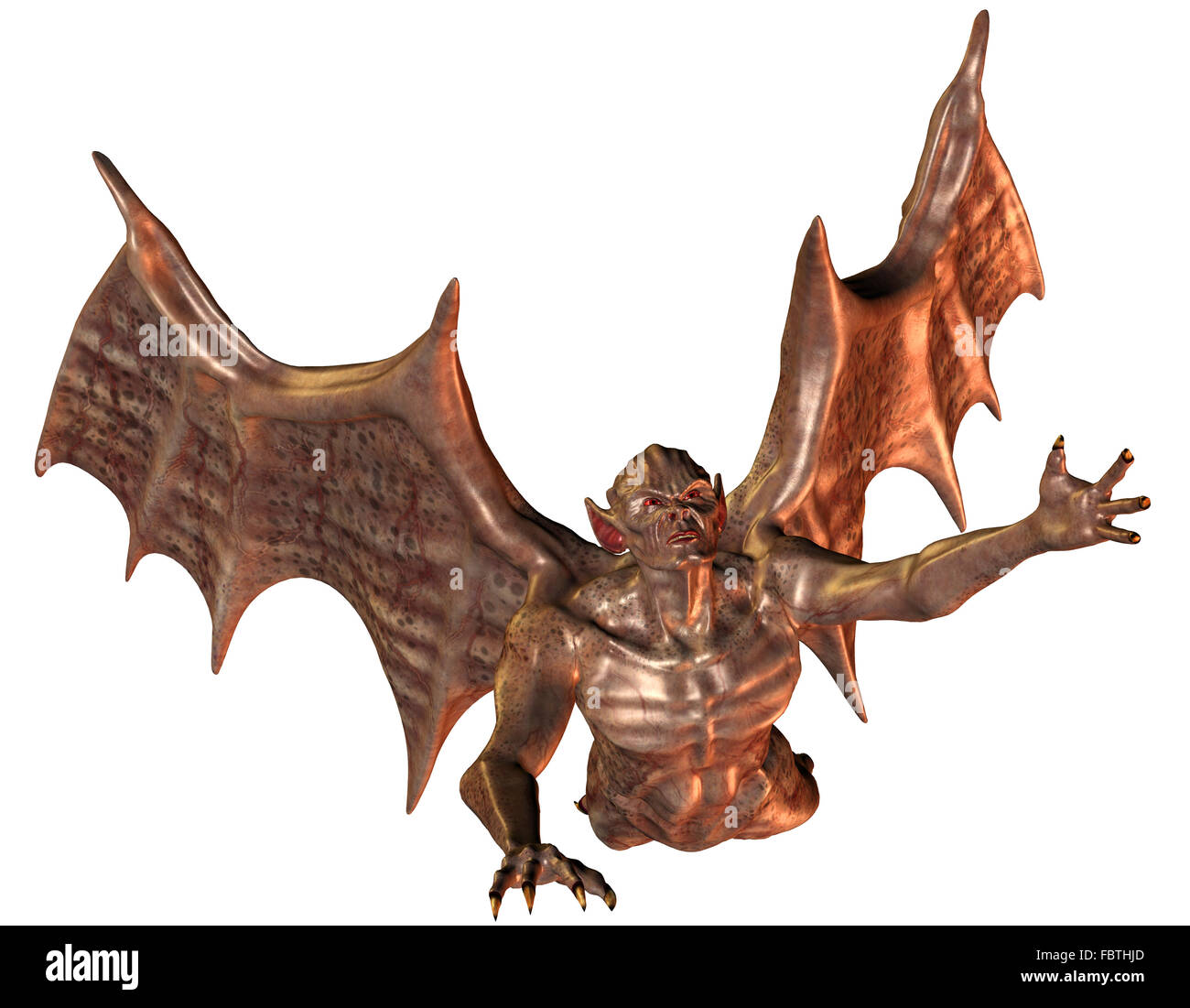 Devil flying hi-res stock photography and images - Alamy