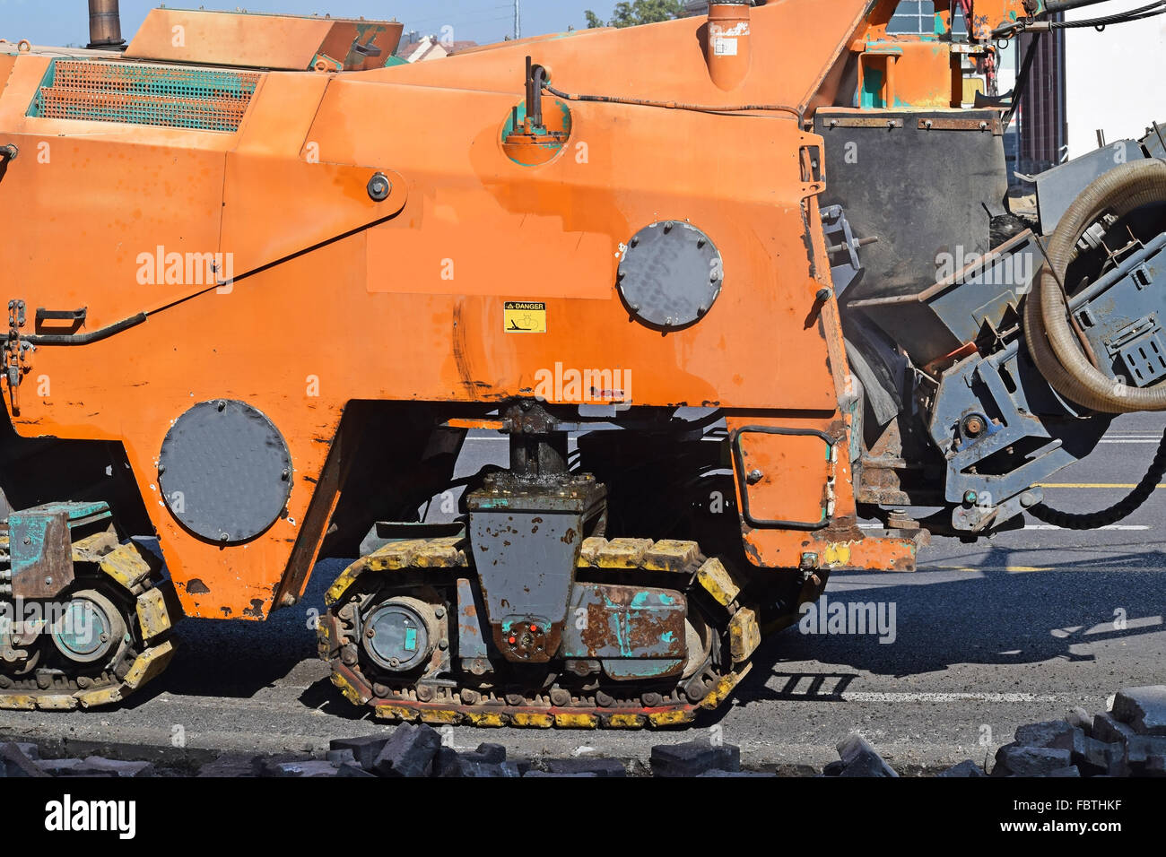 Road scraper hi-res stock photography and images - Alamy