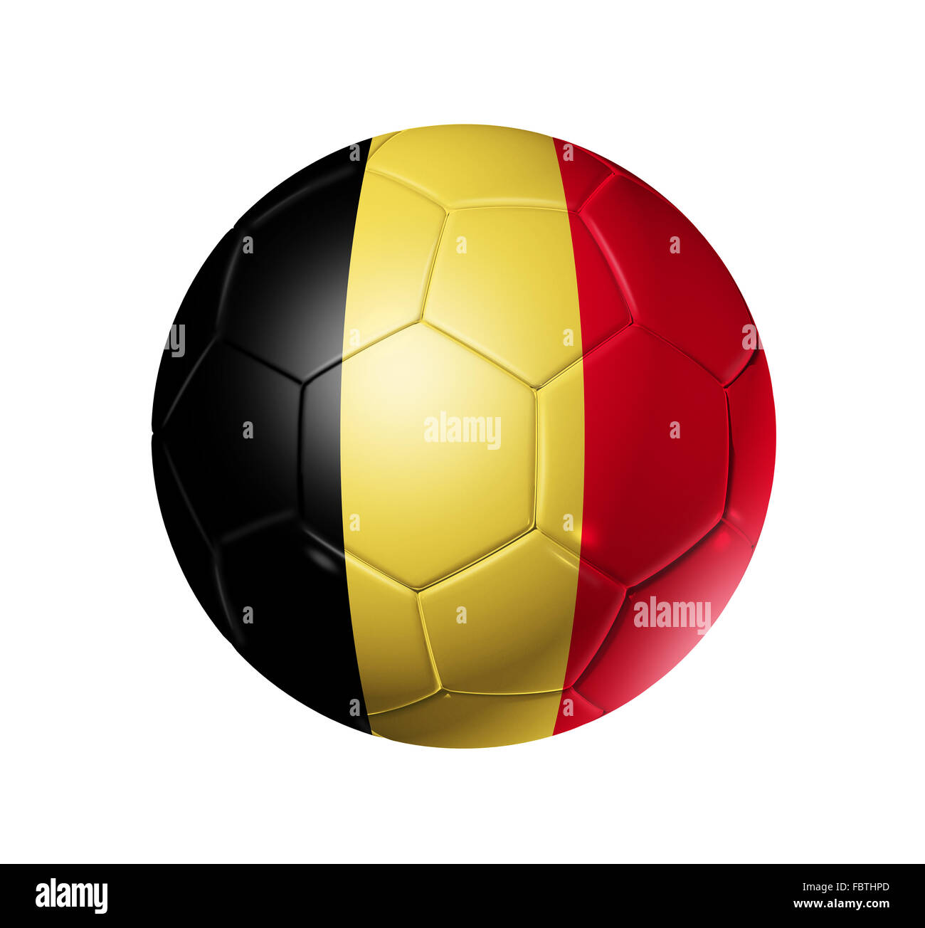 Soccer football ball belgium flag hi-res stock photography and images ...