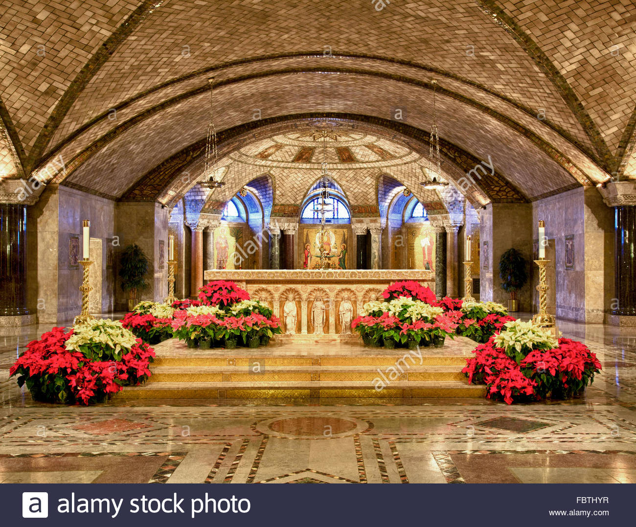Chapel Inside Shrine Immaculate Conception Stock Photos & Chapel Inside ...