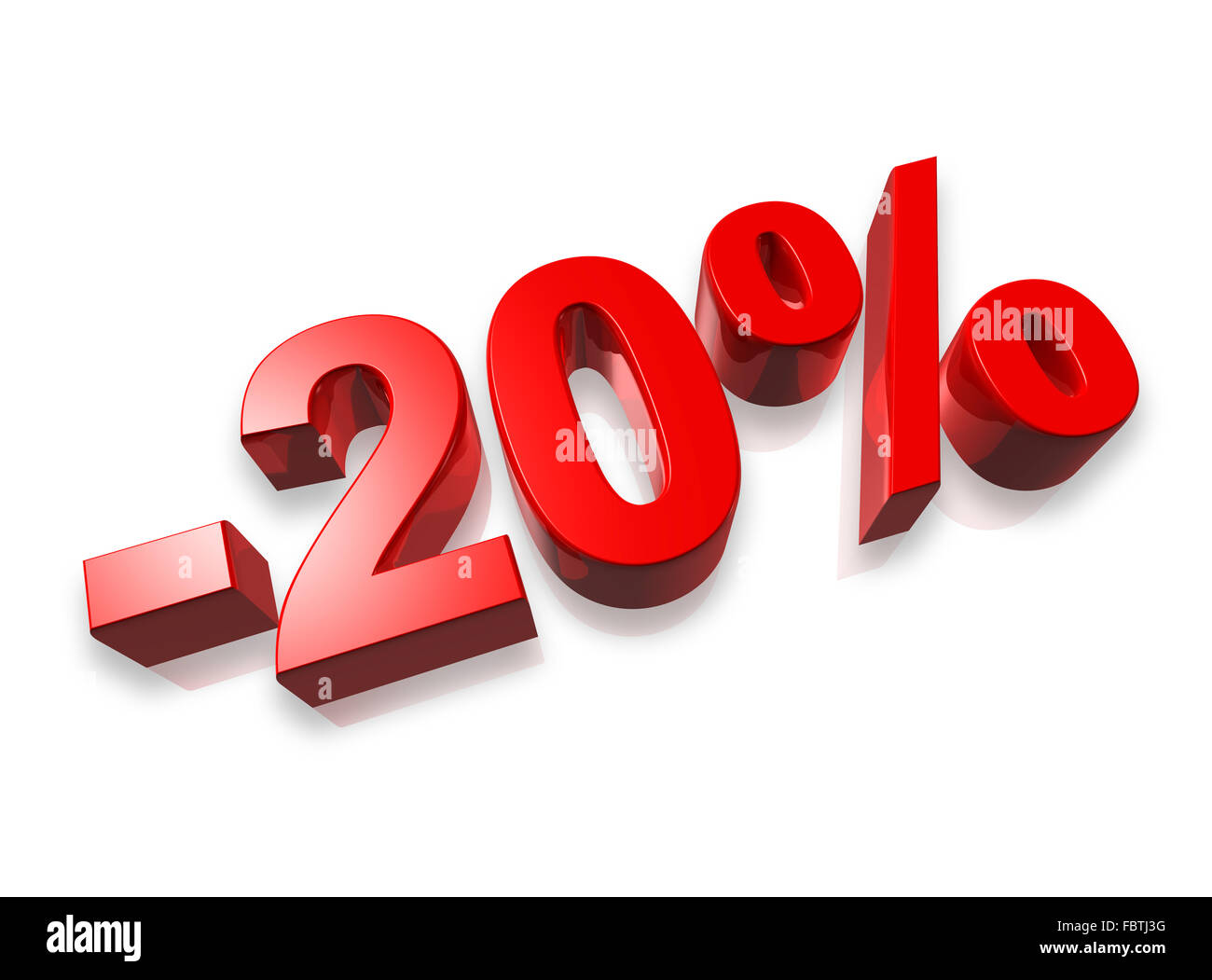 Red twenty percent hi-res stock photography and images - Alamy