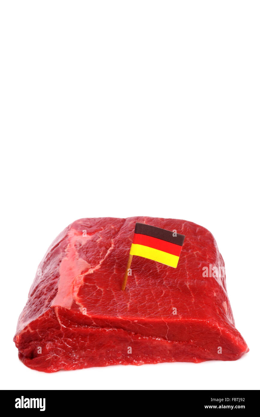 Piece beef german flag hi-res stock photography and images - Alamy