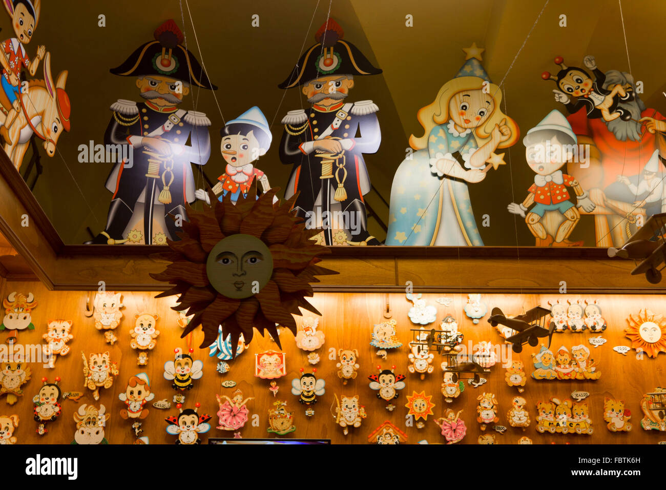Pinocchio shop in rome italy hi-res stock photography and images - Alamy