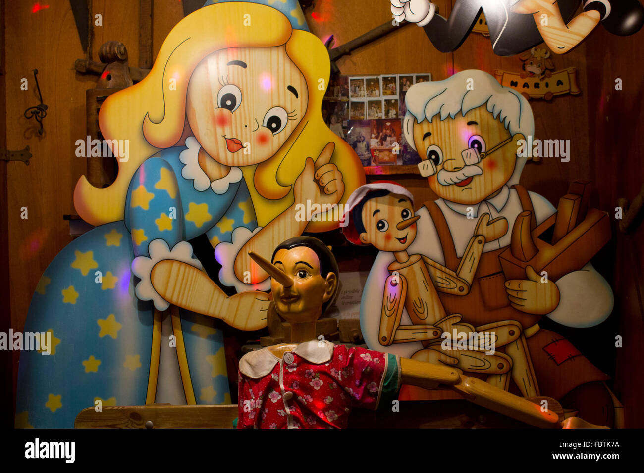 Pinocchio shop in rome italy hi-res stock photography and images - Alamy