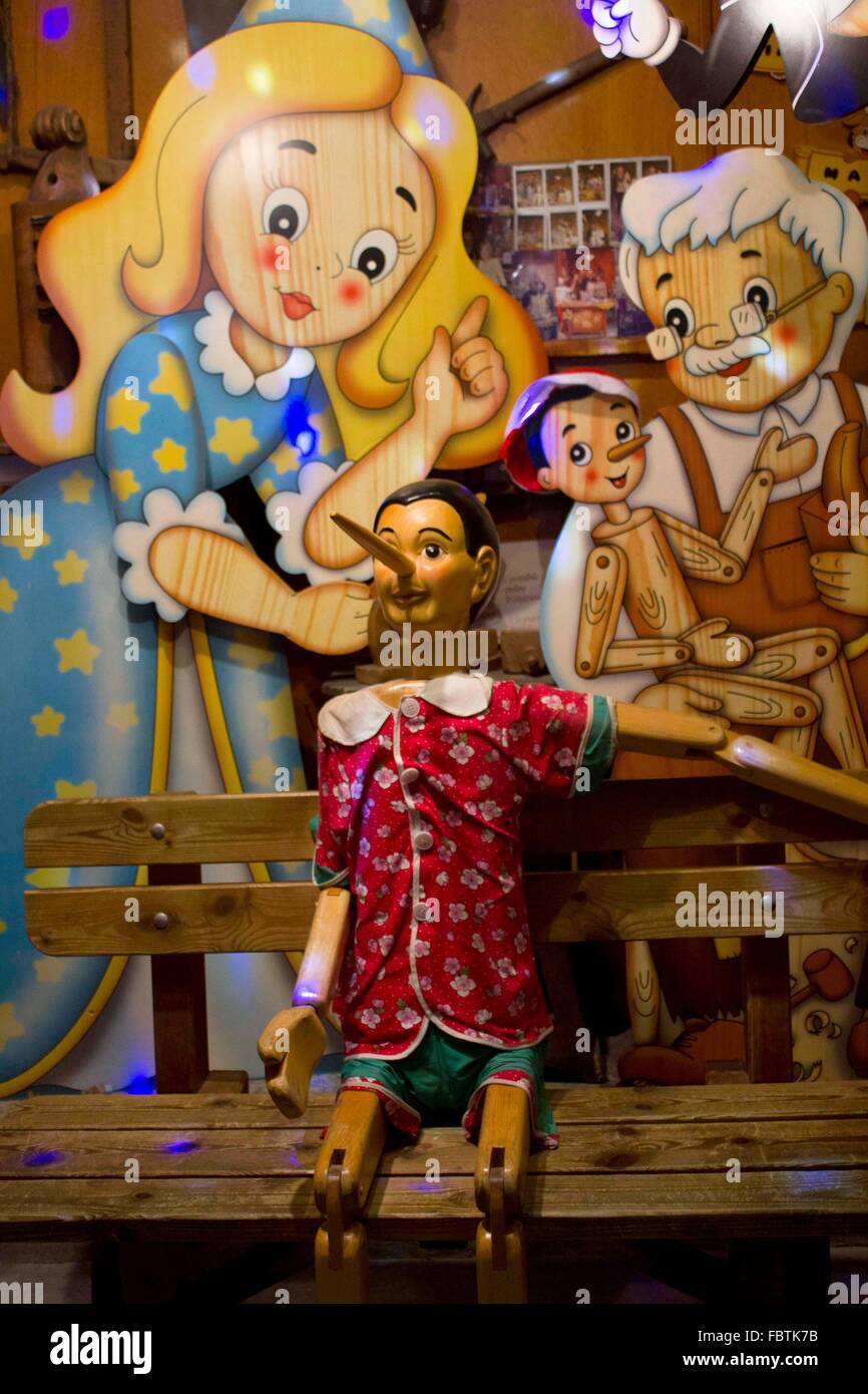 Pinocchio shop in rome italy hi-res stock photography and images - Alamy