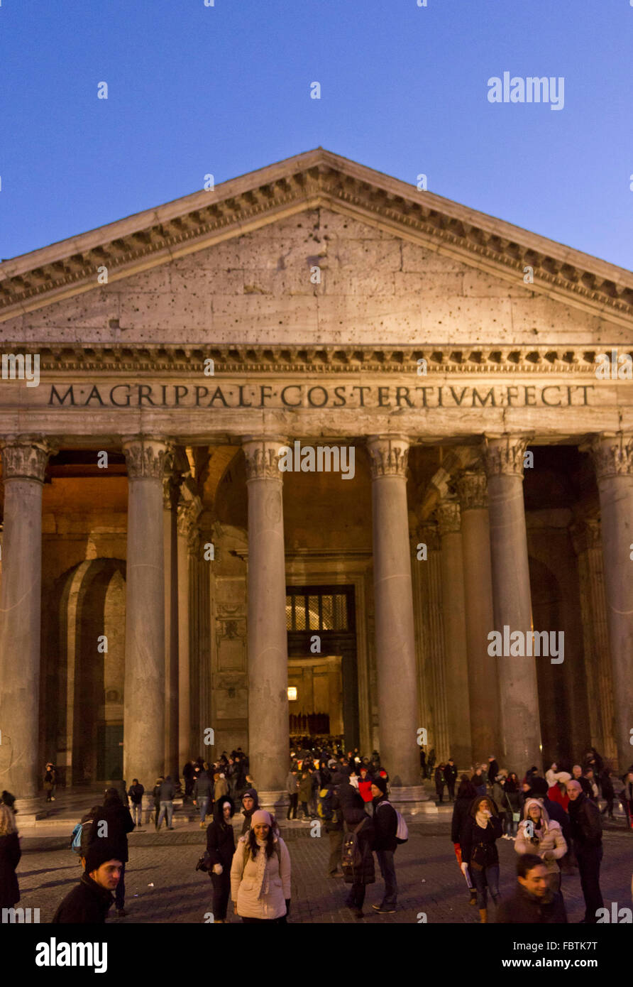 Twilight in rome hi-res stock photography and images - Alamy
