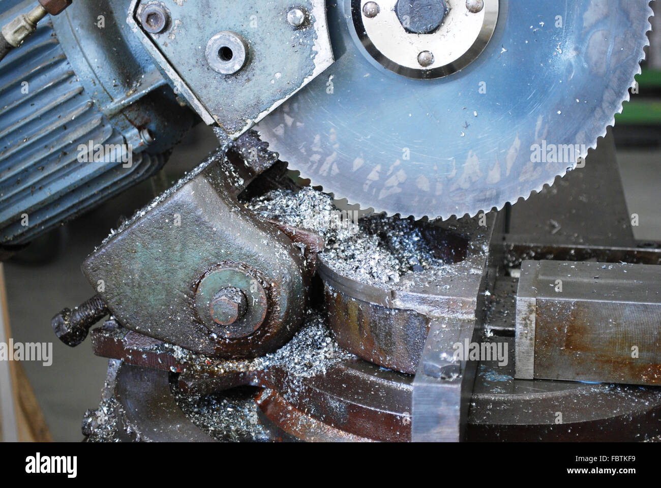 industrial metal saw Stock Photo - Alamy