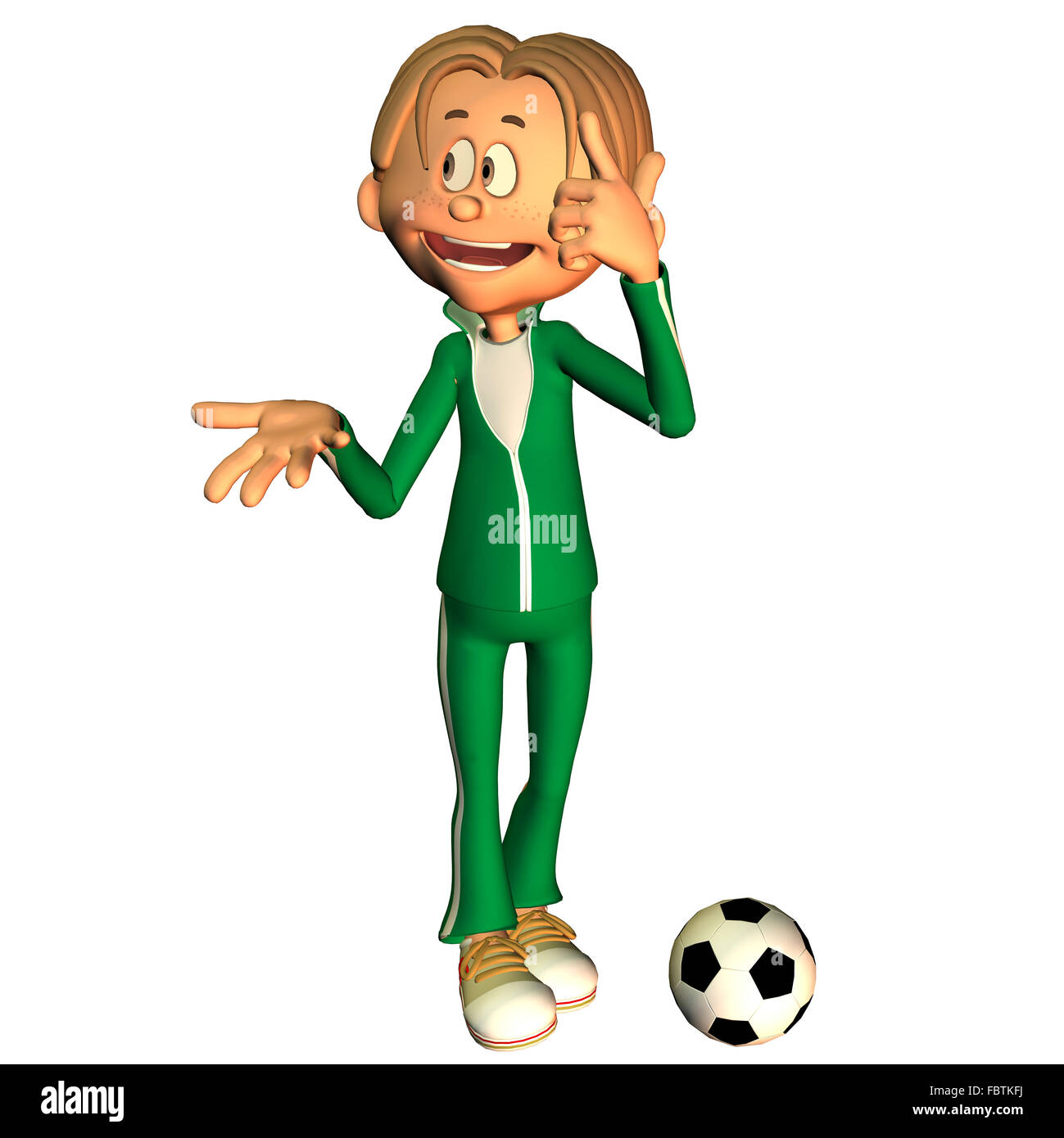 Soccer comic hi-res stock photography and images - Alamy