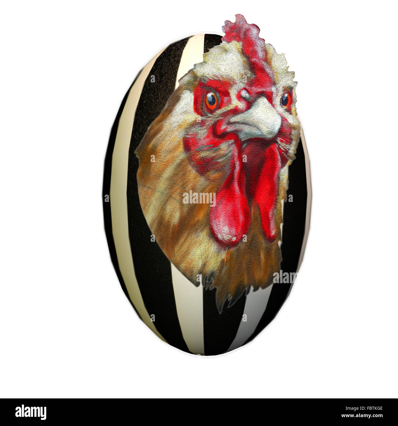 Hen 3d hi-res stock photography and images - Alamy