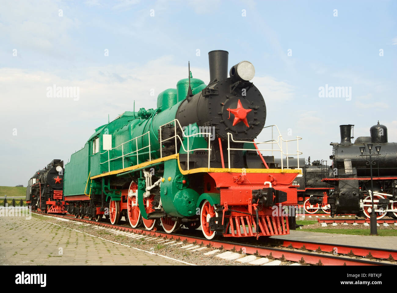 SU series locomotive Stock Photo - Alamy