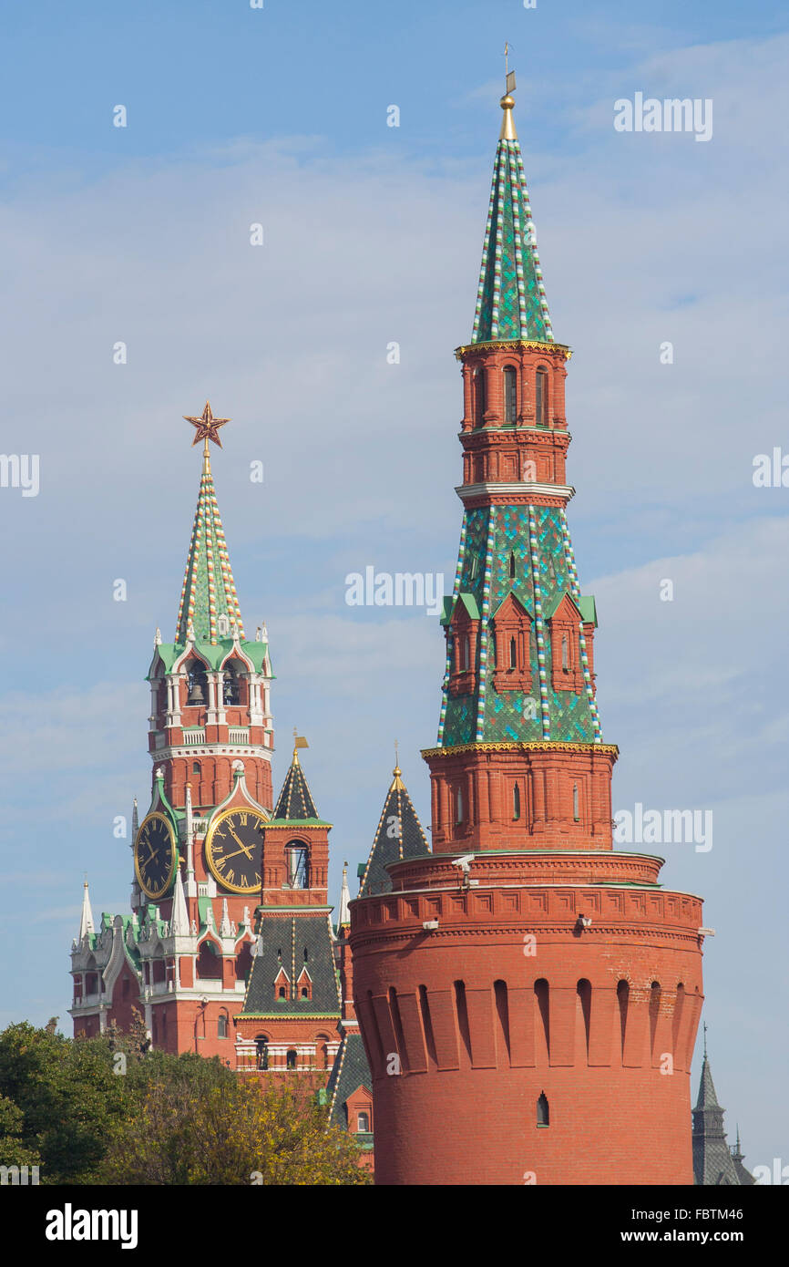 Moscou towers hi-res stock photography and images - Alamy