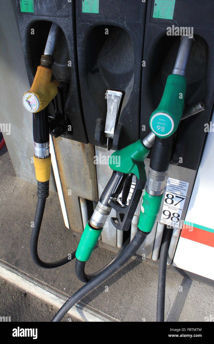 Petrol pump stand hi-res stock photography and images - Alamy