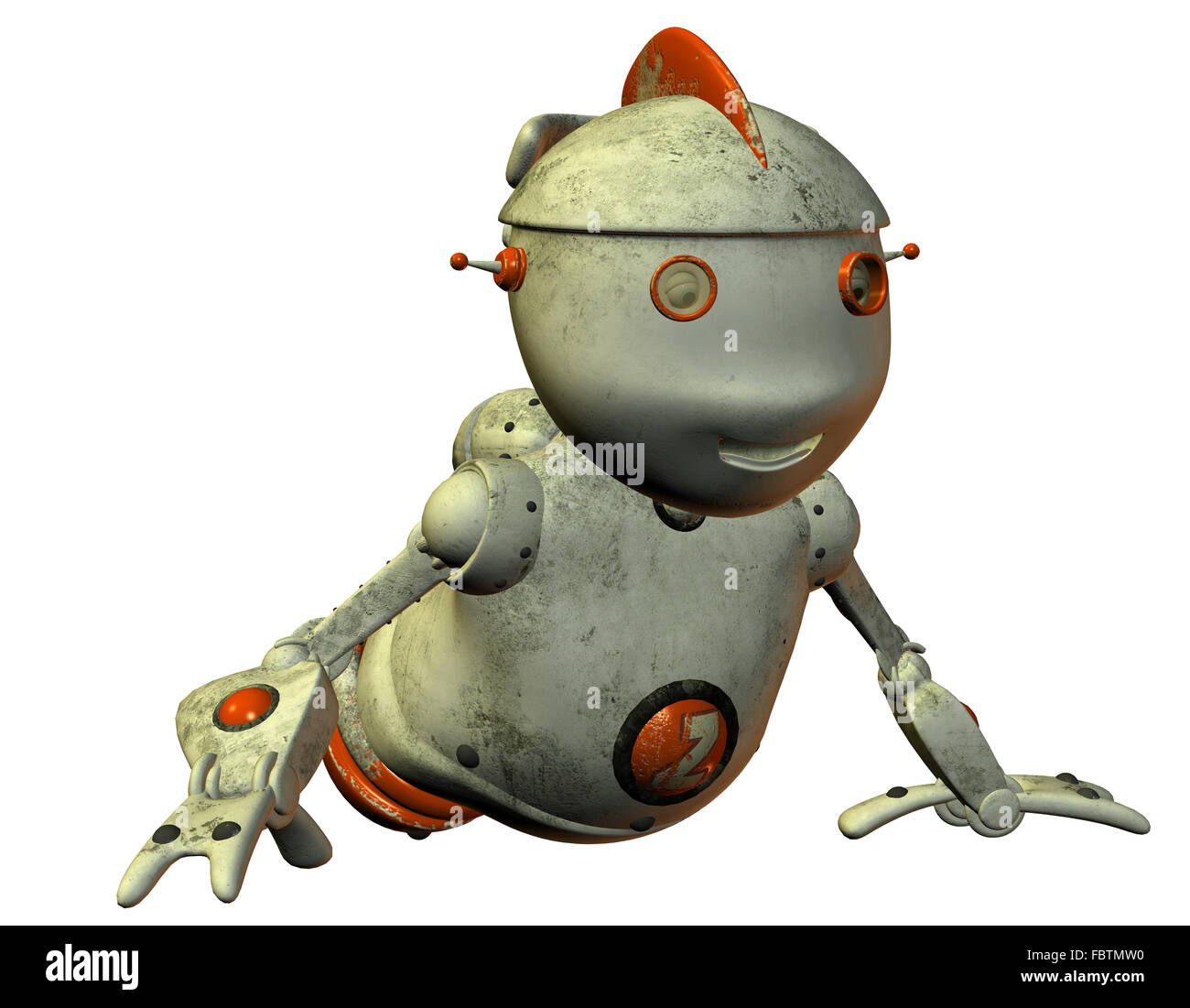 old crawling robot Stock Photo - Alamy
