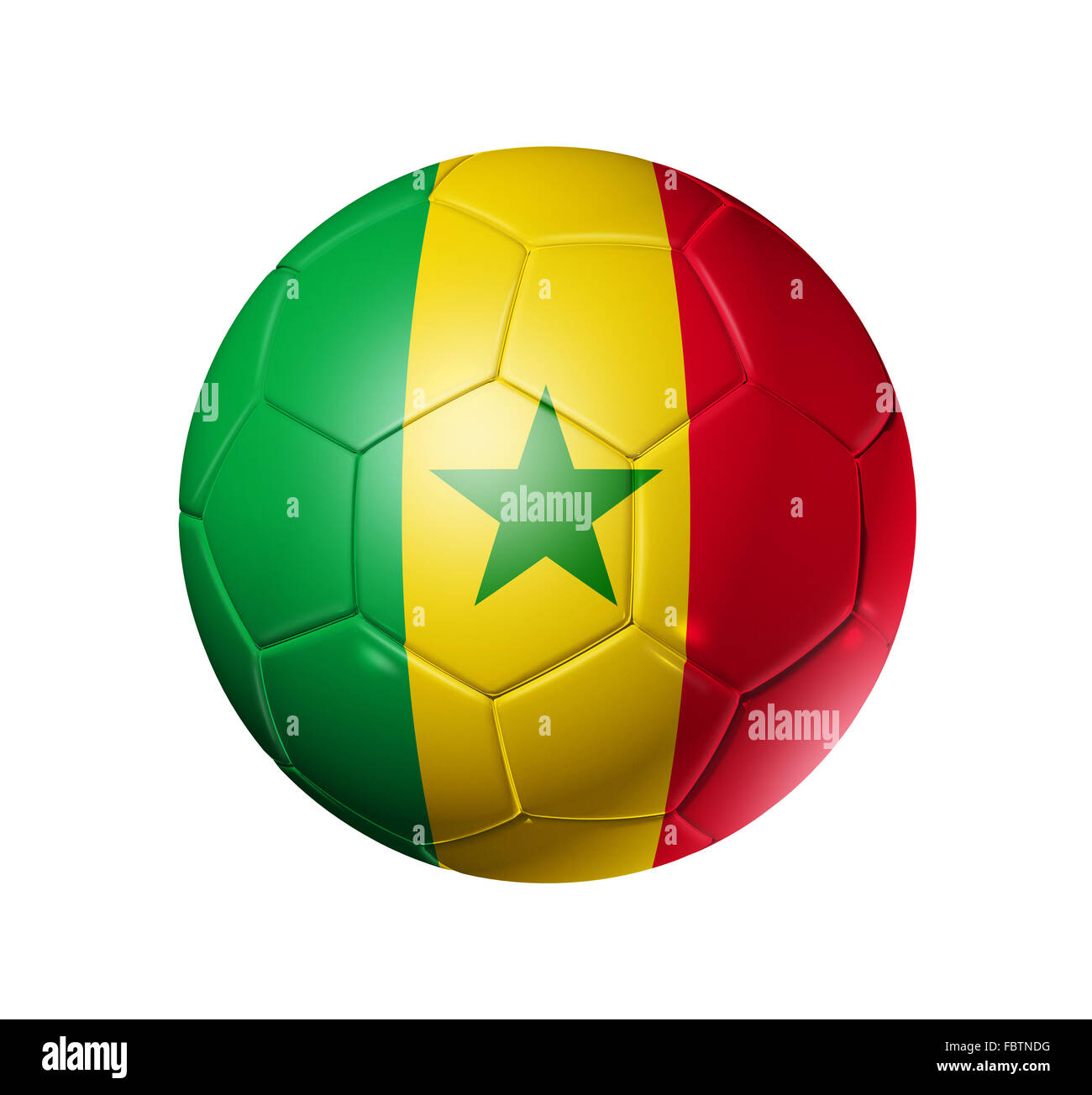 Senegal football flag hi-res stock photography and images - Alamy