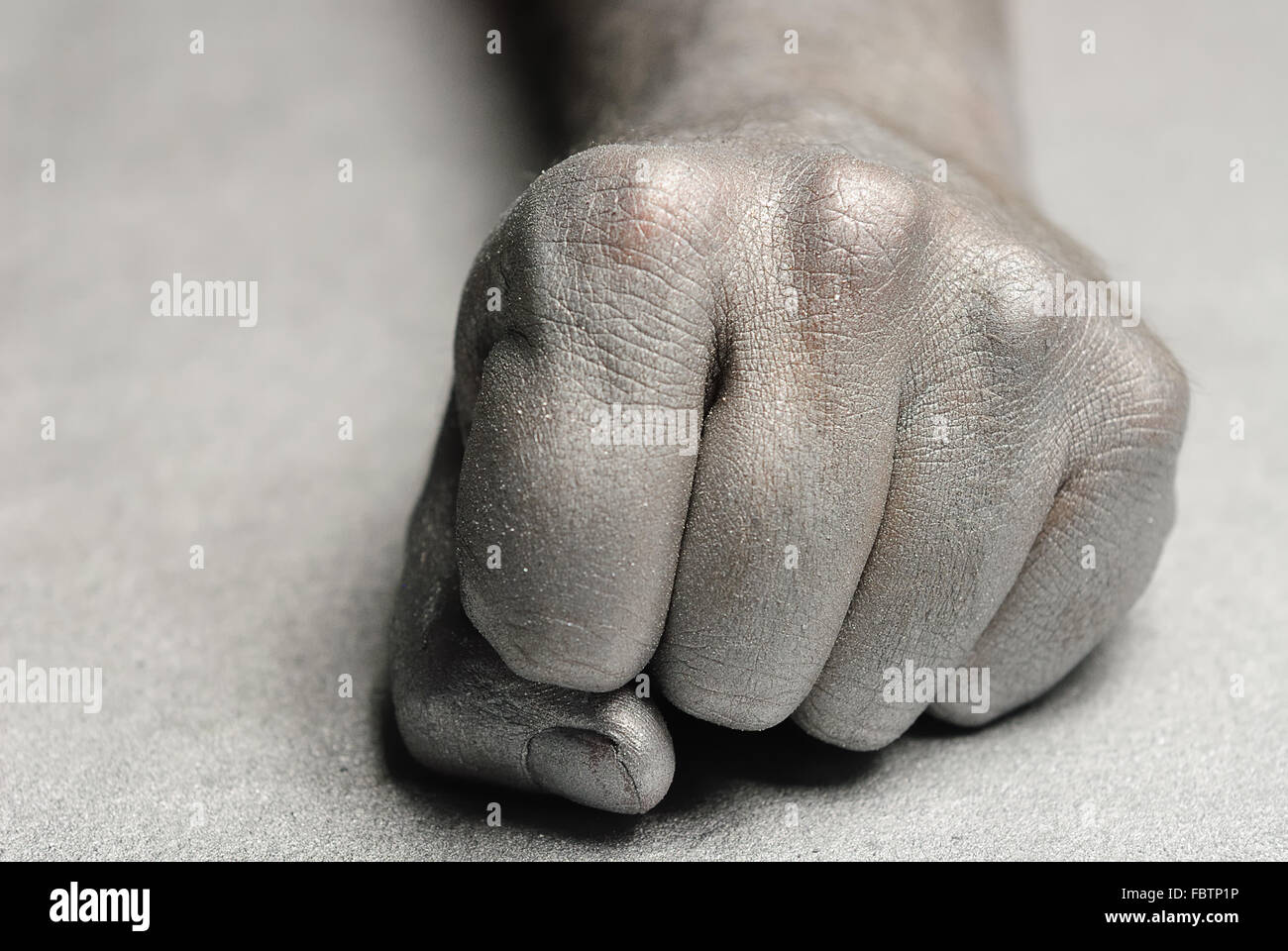 Silver fist hi-res stock photography and images - Alamy