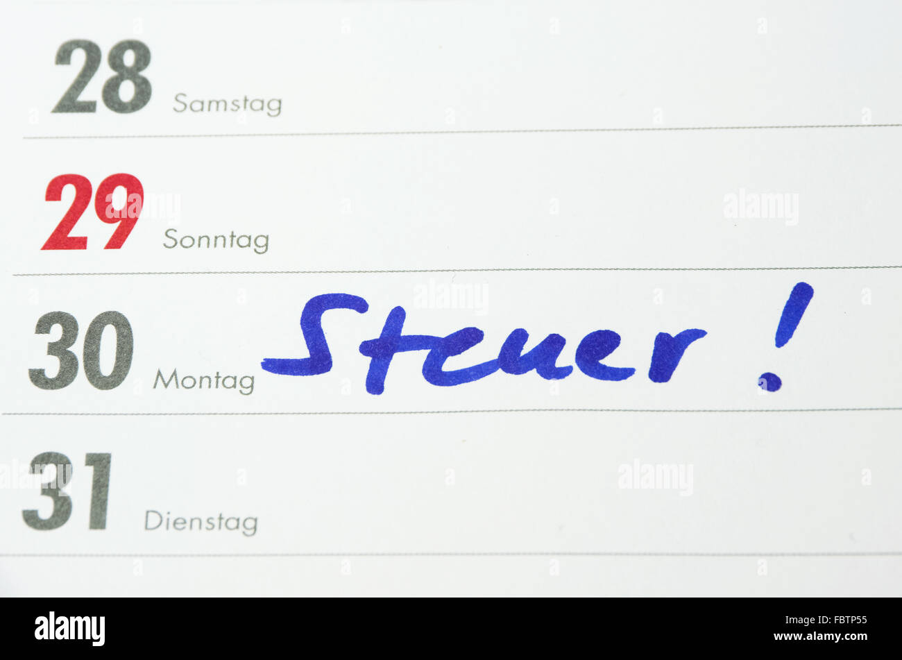 Steuer hi-res stock photography and images - Alamy