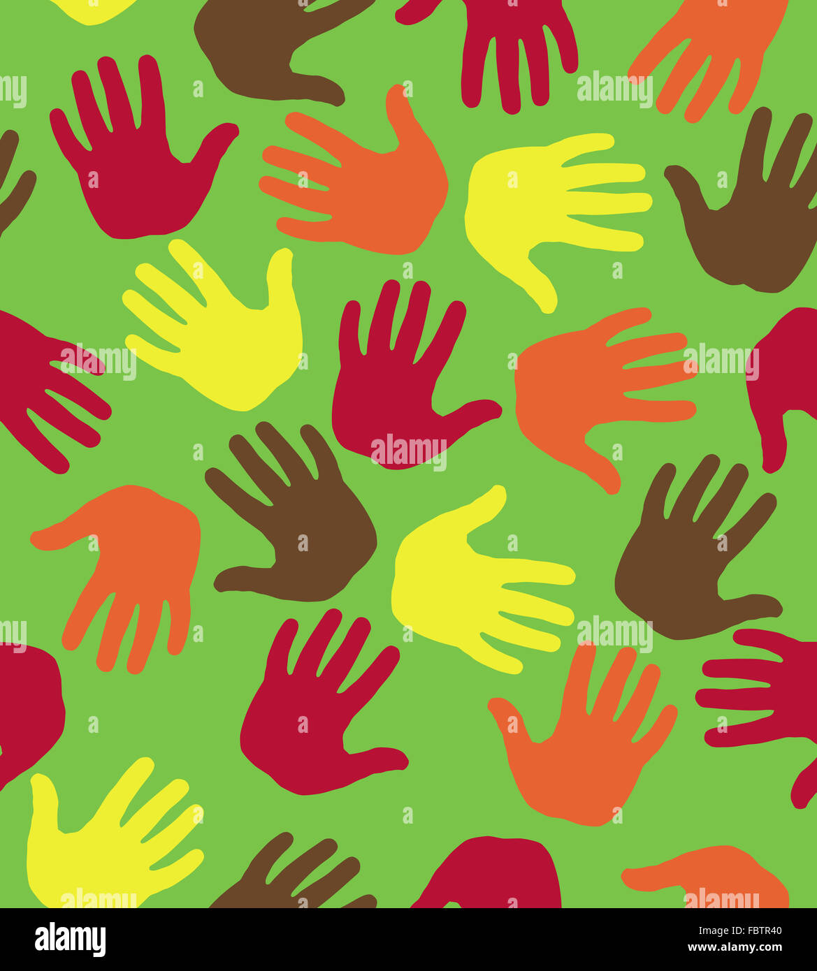 Seamless Hand Prints High Resolution Stock Photography and Images - Alamy