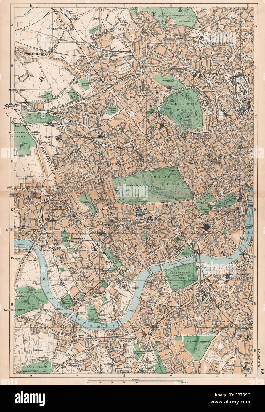 Kensington and chelsea map hi-res stock photography and images - Alamy