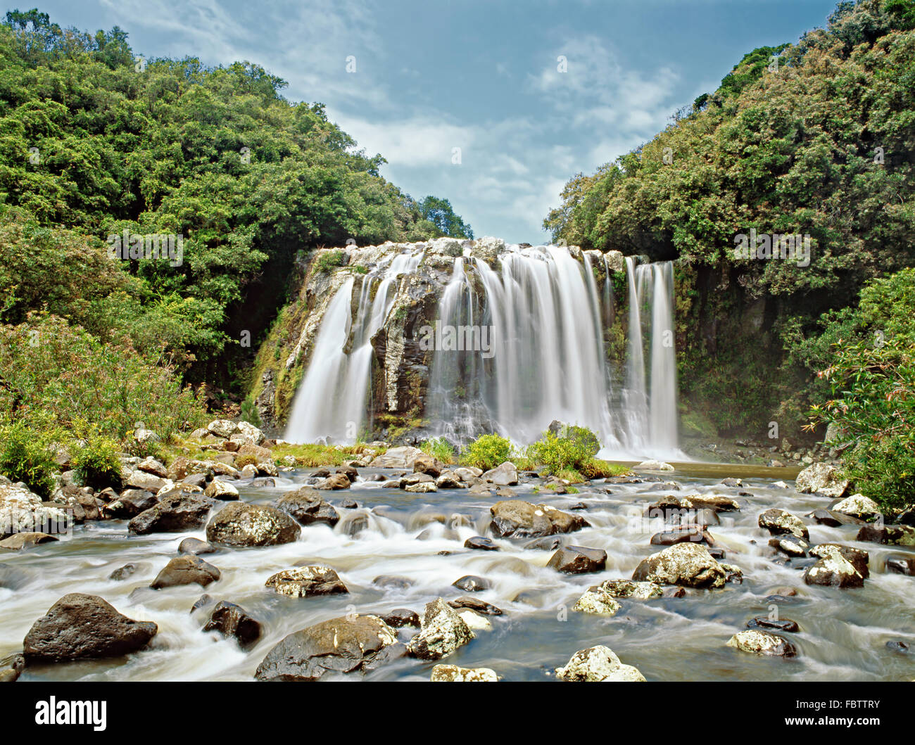 Blue Bassin falls Stock Photo - Alamy
