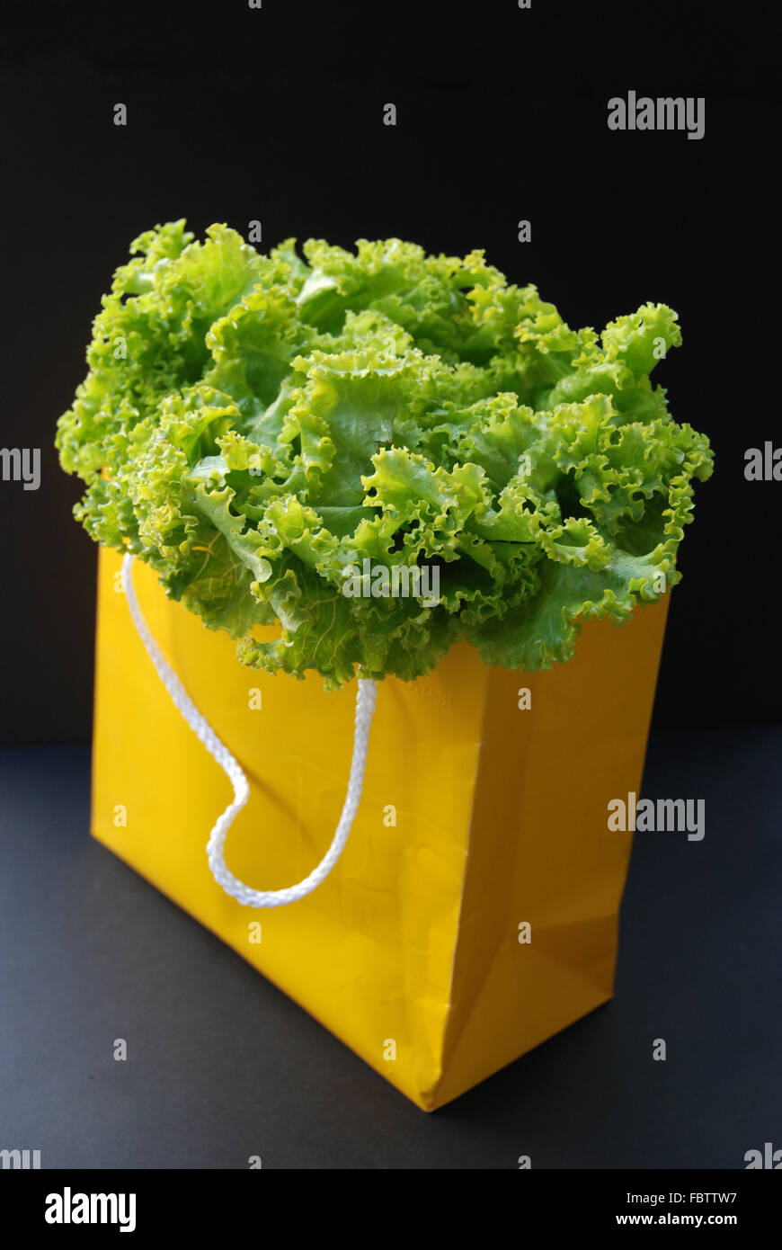 Bag of salad greens hi-res stock photography and images - Alamy