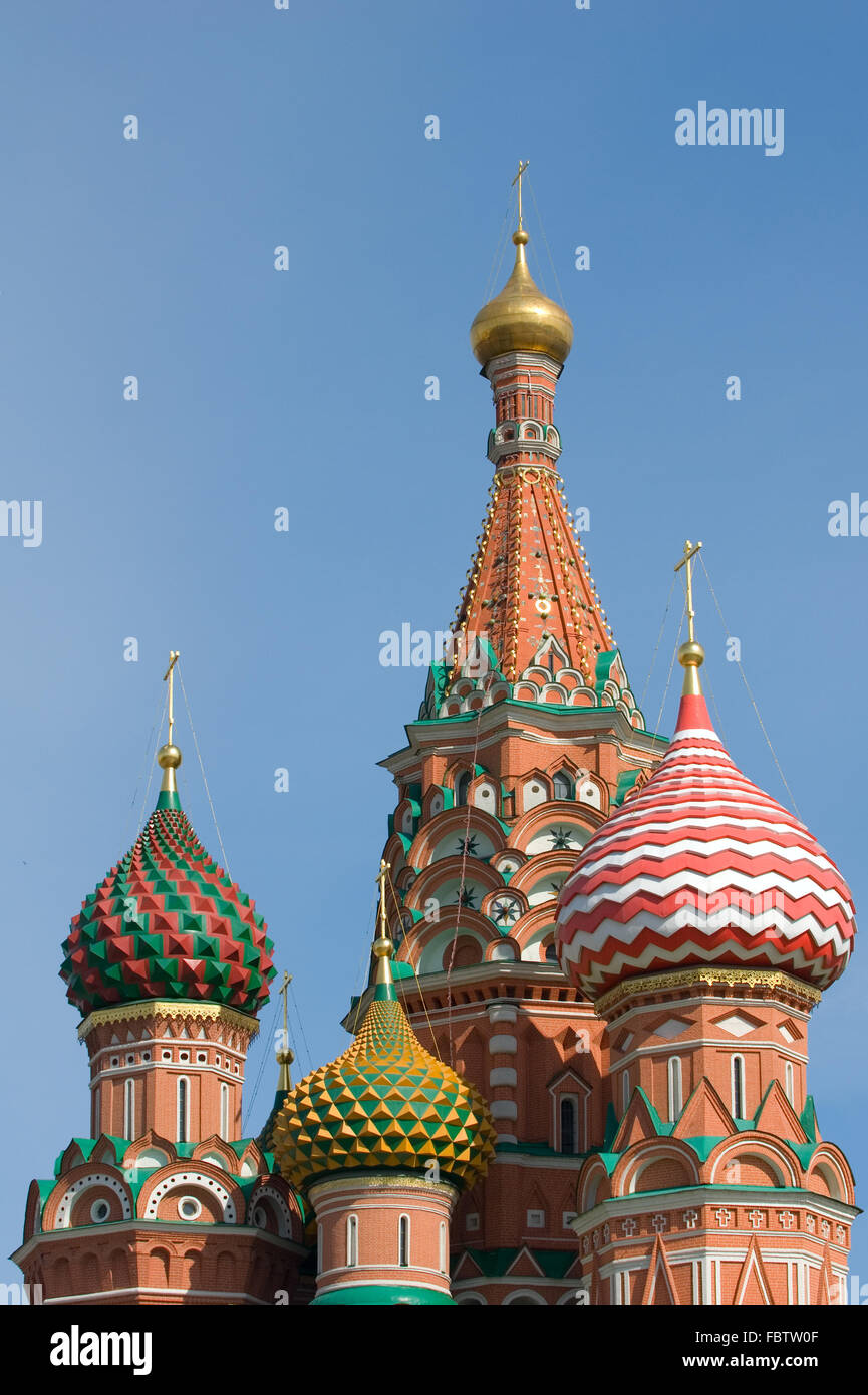 Saint Basil's Cathedral, Red Square, Moscow, Russia Stock Photo - Alamy