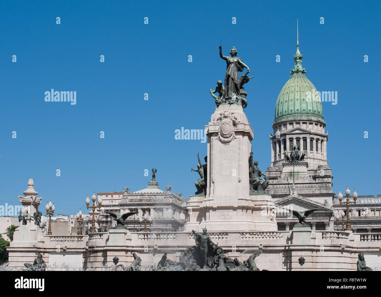 National Congress building, Buenos Aires, Argentina Stock Photo - Alamy
