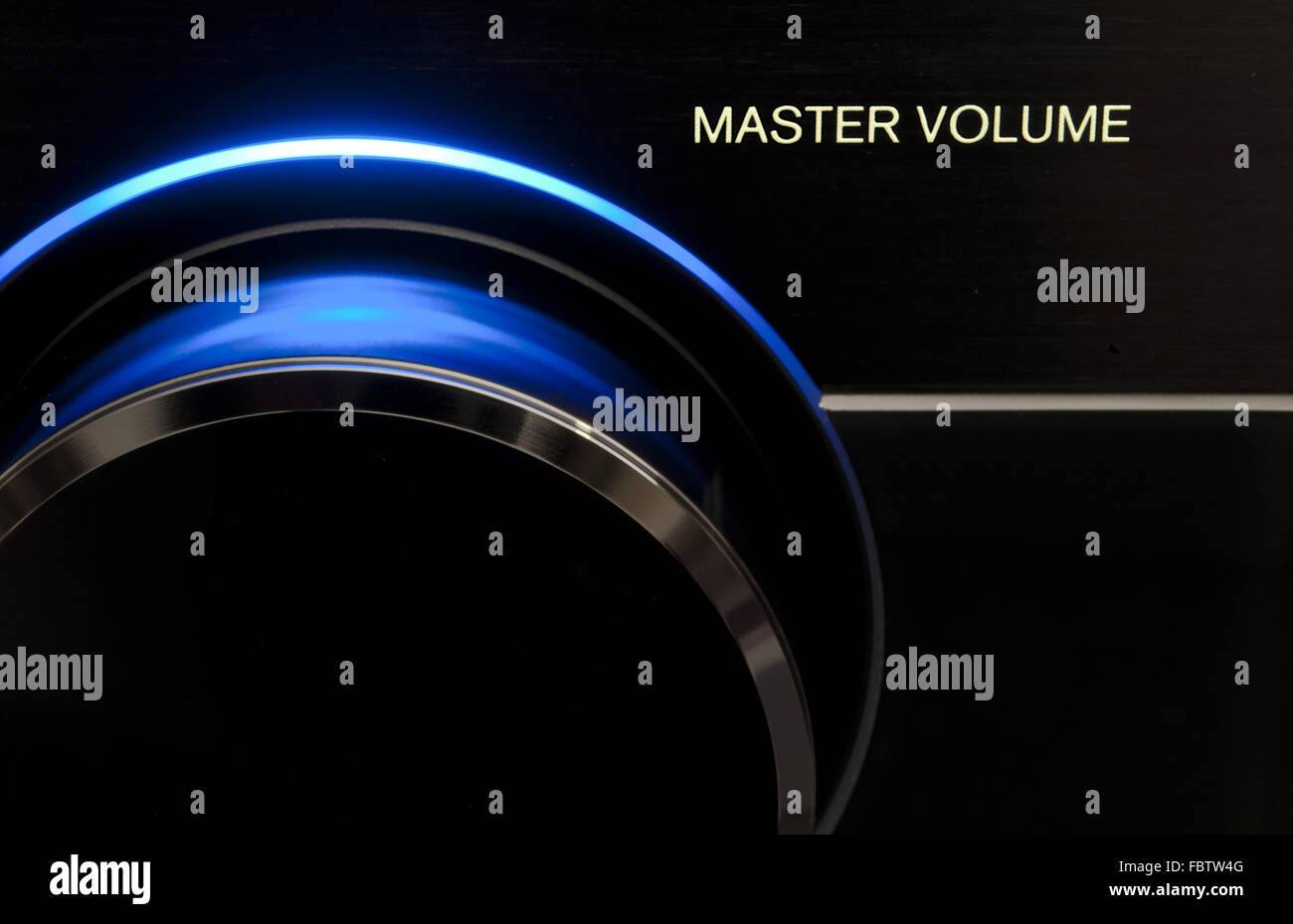 Master Volume Audio Stock Photo - Alamy
