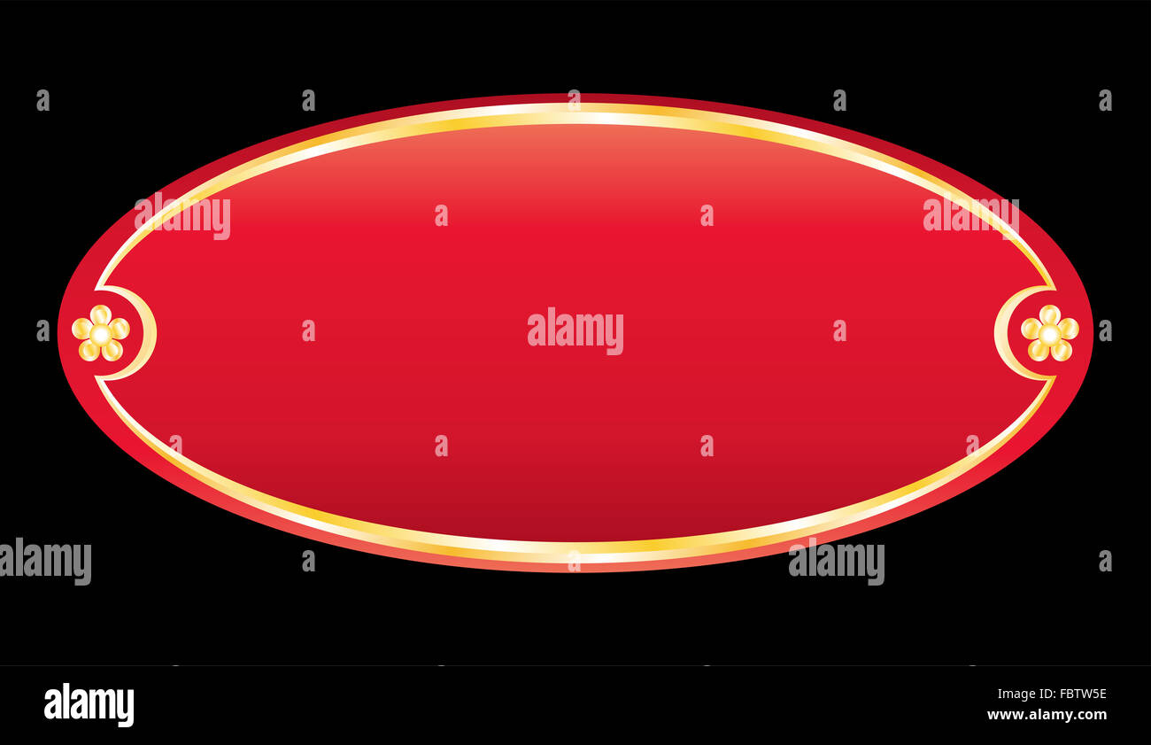 Red ellipse hi-res stock photography and images - Alamy