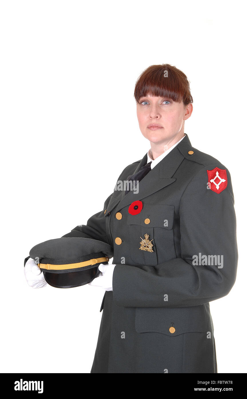 Woman in uniform Stock Photo - Alamy