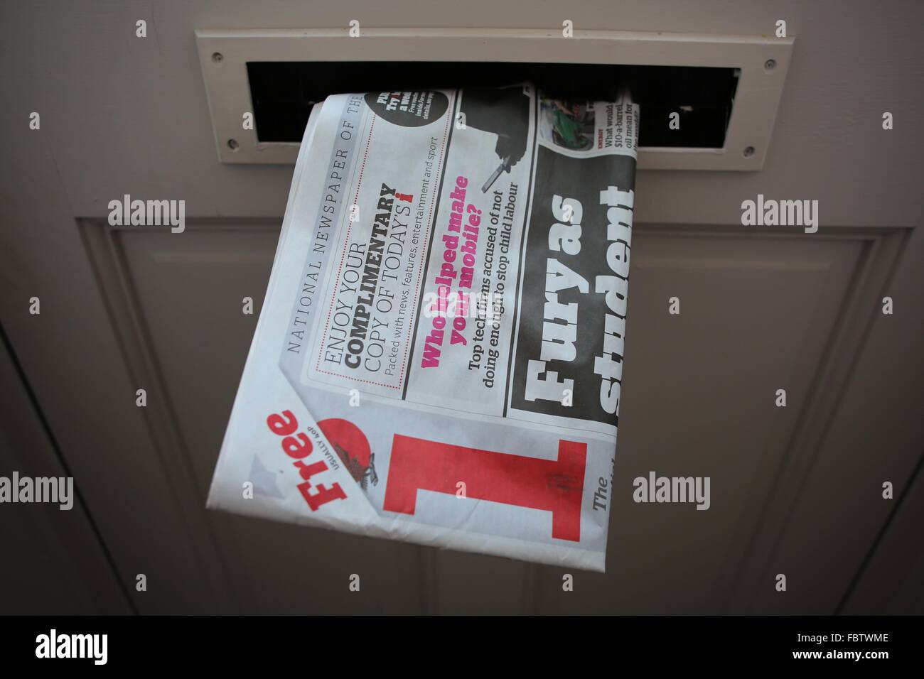 Print edition of newspaper hi-res stock photography and images - Alamy