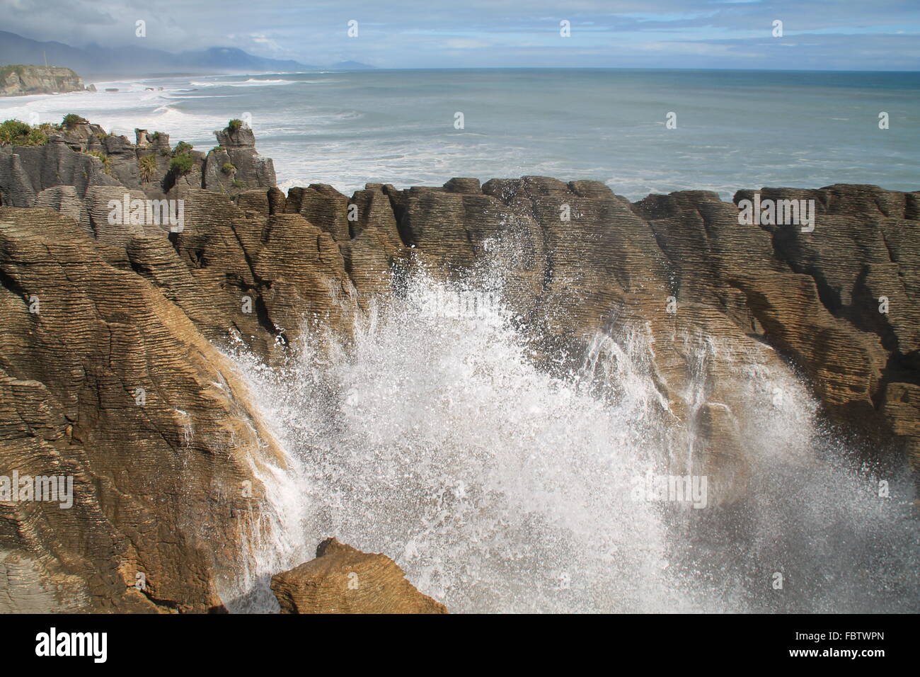 Pancake Rocks, Punakaiki, New Zealand Stock Photo - Alamy