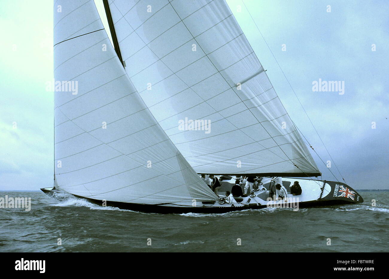 1980 americas cup yacht hi-res stock photography and images - Alamy
