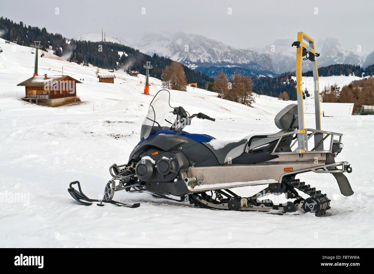 Winter scene in the alps hi-res stock photography and images - Alamy