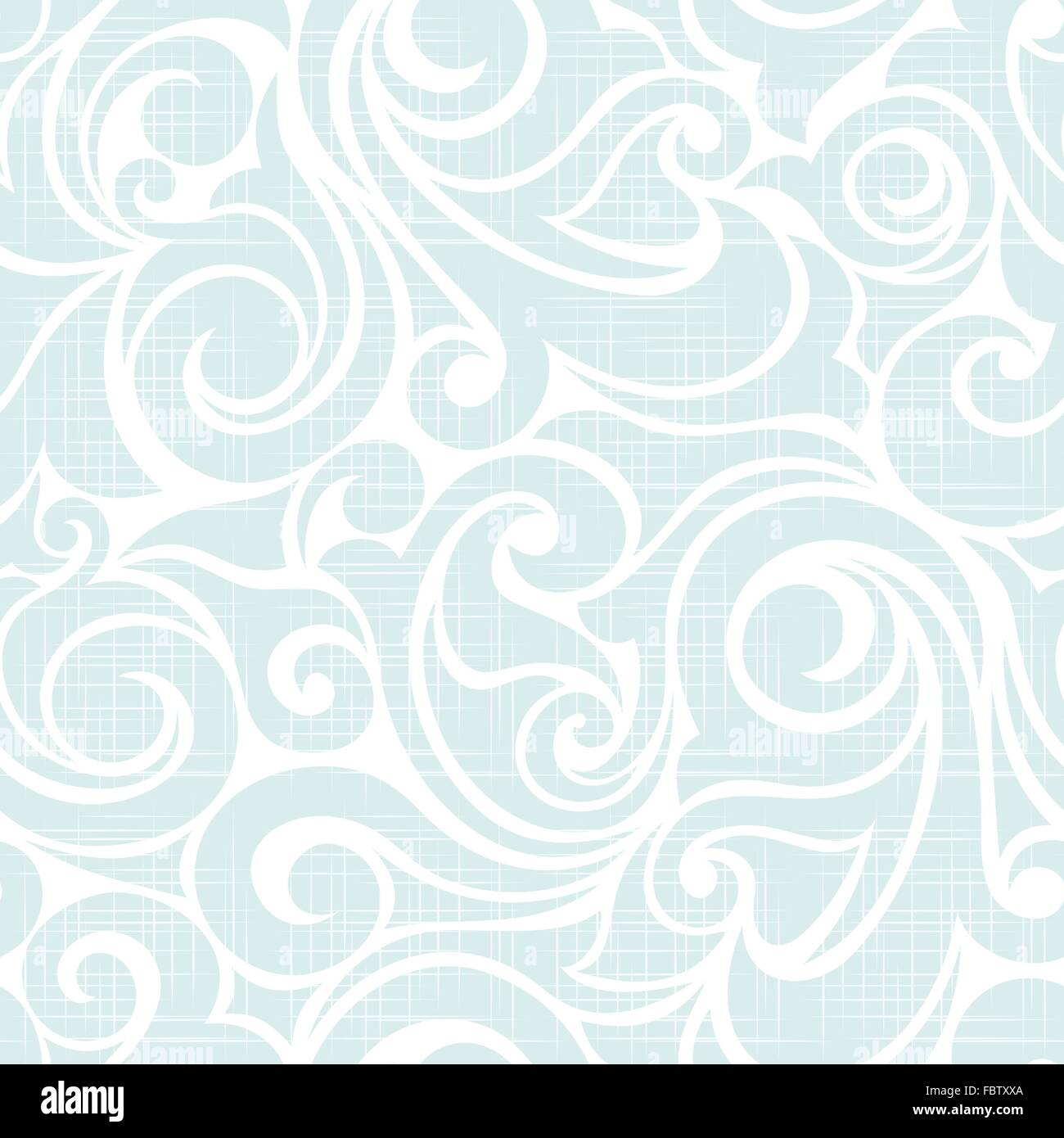 Seamless blue and white pattern. Vector illustration Stock Vector Image ...