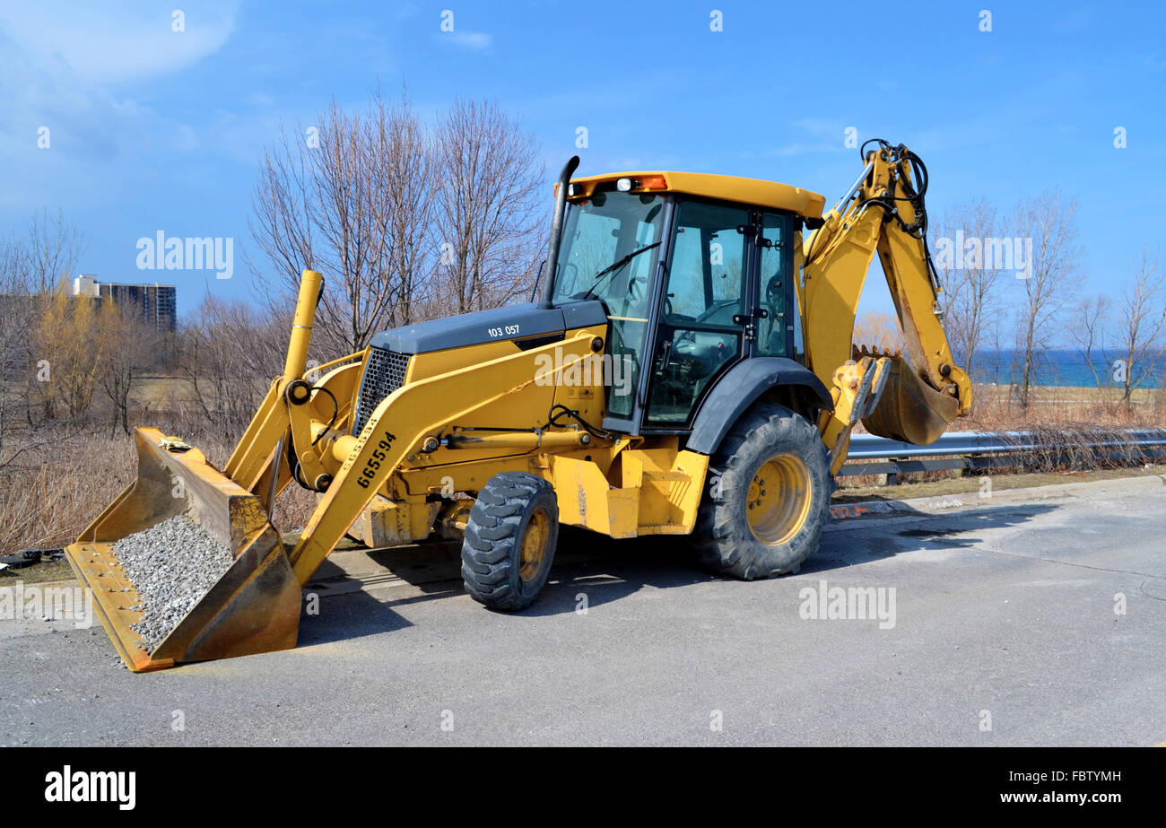 Backhoe cabin hi-res stock photography and images - Alamy
